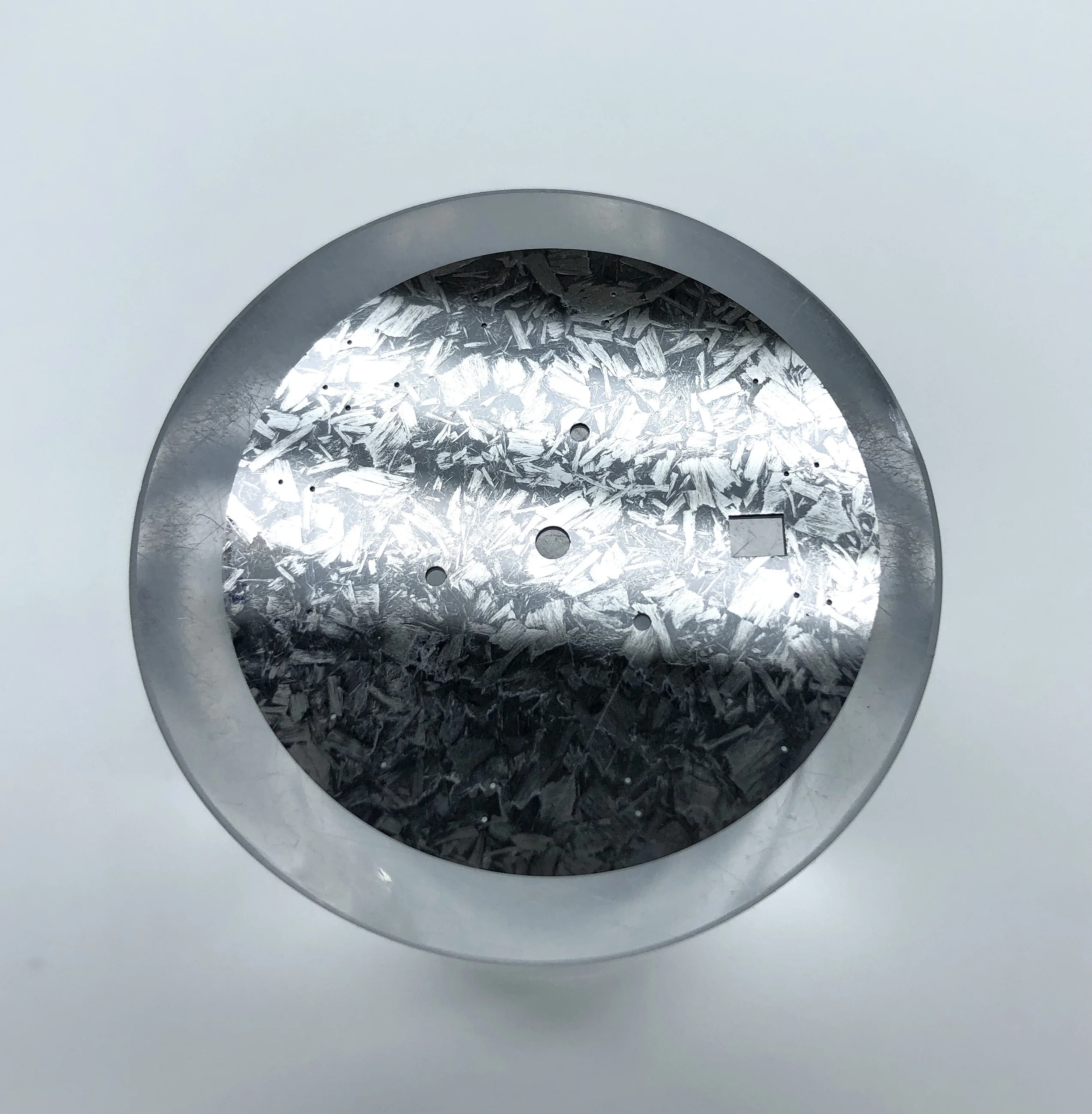 Custom Made Carbon Fiber Watch Dial for 31.5mm Stone Dials