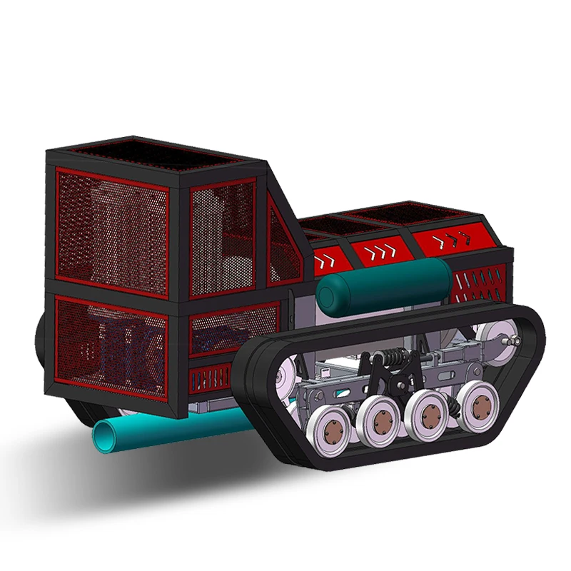 Flood Robot - Underwater Crawler for Efficient Drainage
