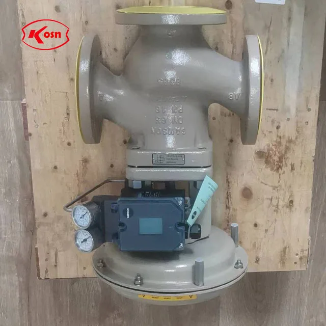 Samson 3271 Globe Control Valve Stainless Steel with Positioner 3725