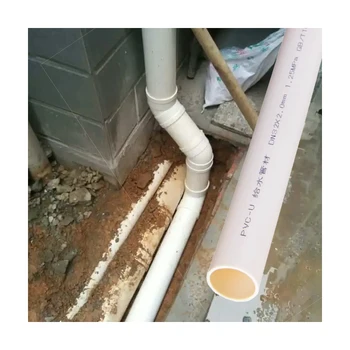 Pvc Drainage Water Sewage Pipe Fittings 50mm 75mm 110mm High ...