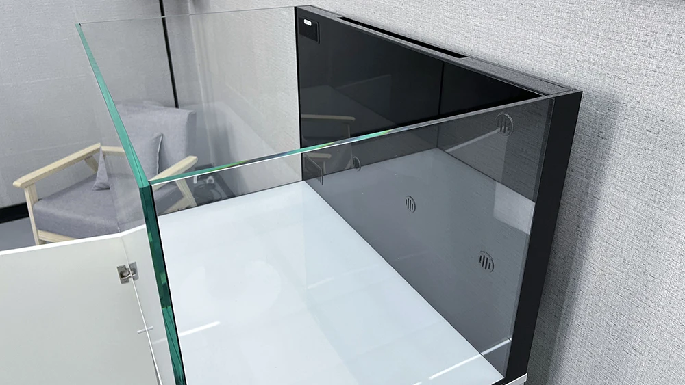 90cm Glass Aquarium with Cabinet Stand - 70 Gallon Tank