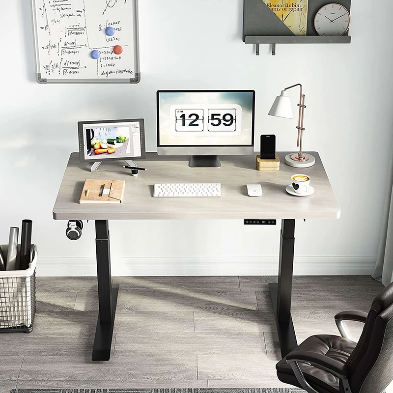 Dual Motor Ergonomic Electric Height Adjustable Sit To Stand Standing ...