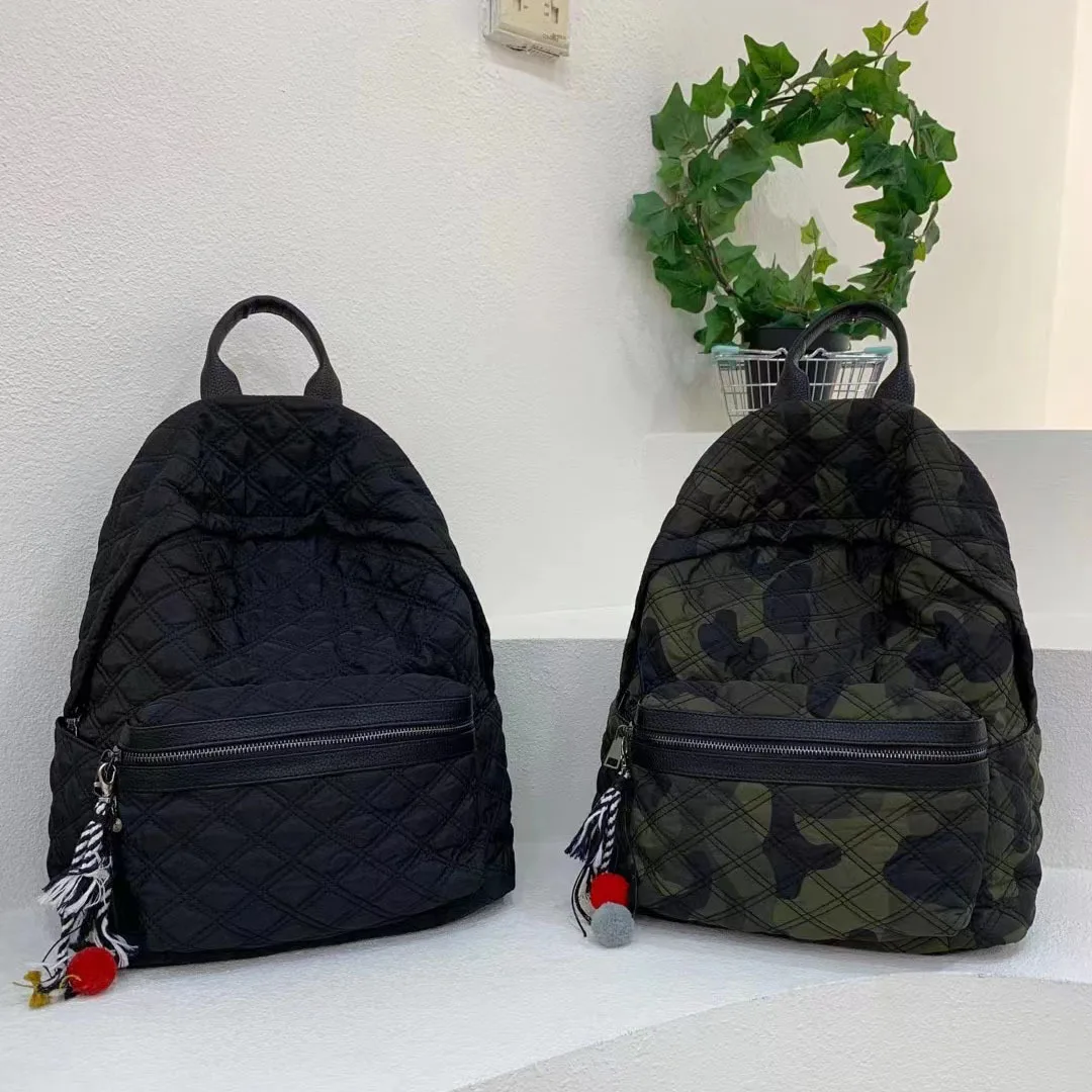 Hot Sale New Women Autumn Winter Multi Function Puffer Backpack Camo ...