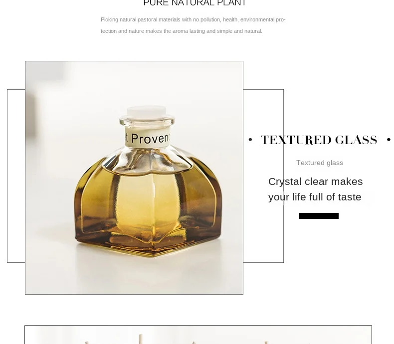 Custom Box Home Luxury Refill Toilet Deodorant Black Bottle Reed ...