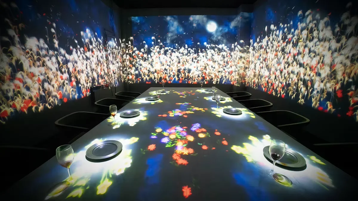 2025 Immersive Restaurant Interactive Projection Mapping Table Hologram ...