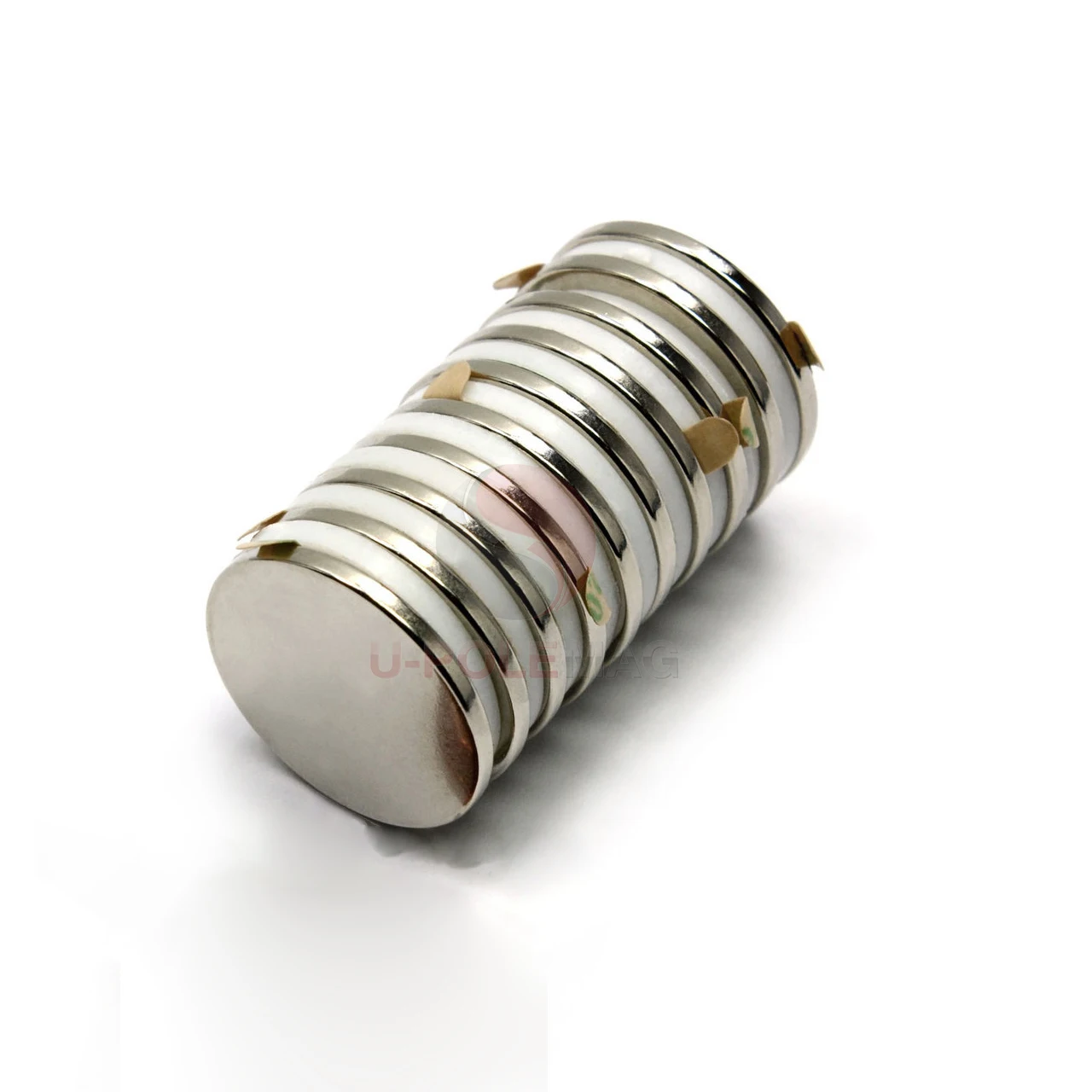 Custom Ndfeb Magnet N35 N42 N48 N52 Neodymium Disc Magnets With 3m ...