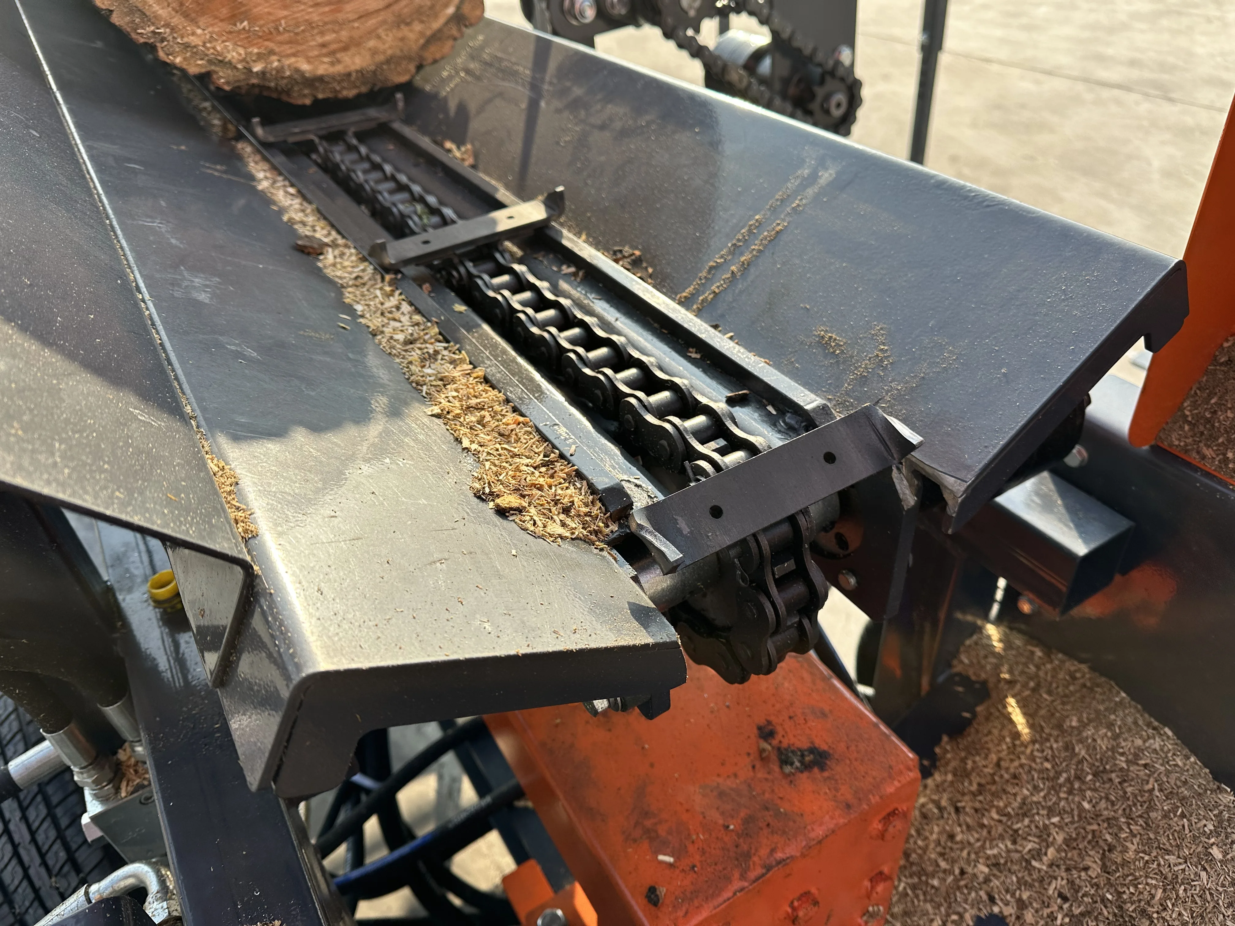 25 Ton Horizontal And Vertical Gasoline/petrol Mobile Wood Chipper Log ...