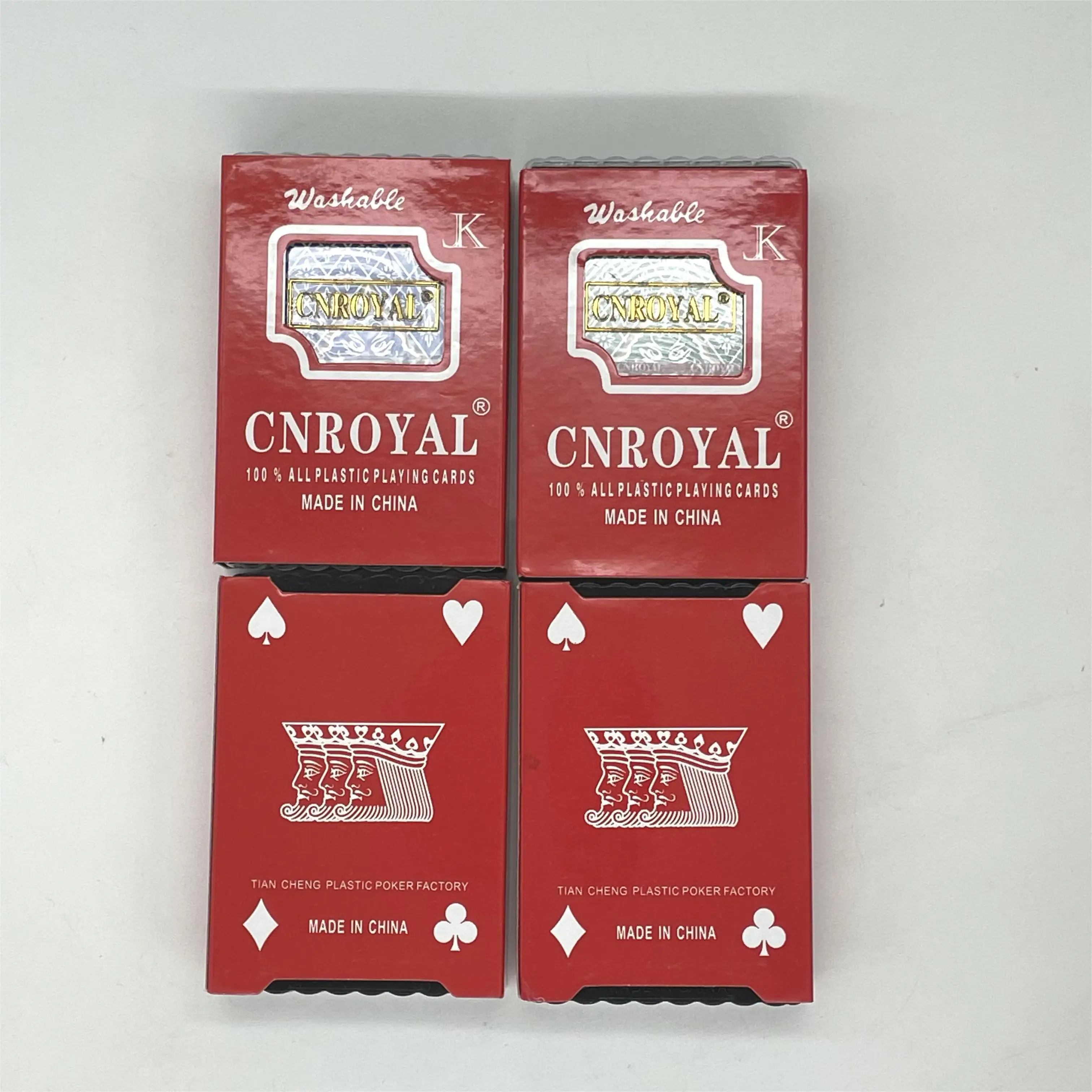 Wholesale Exquisite Printable Playing Cards Pvc 0.3mm Double-sided ...