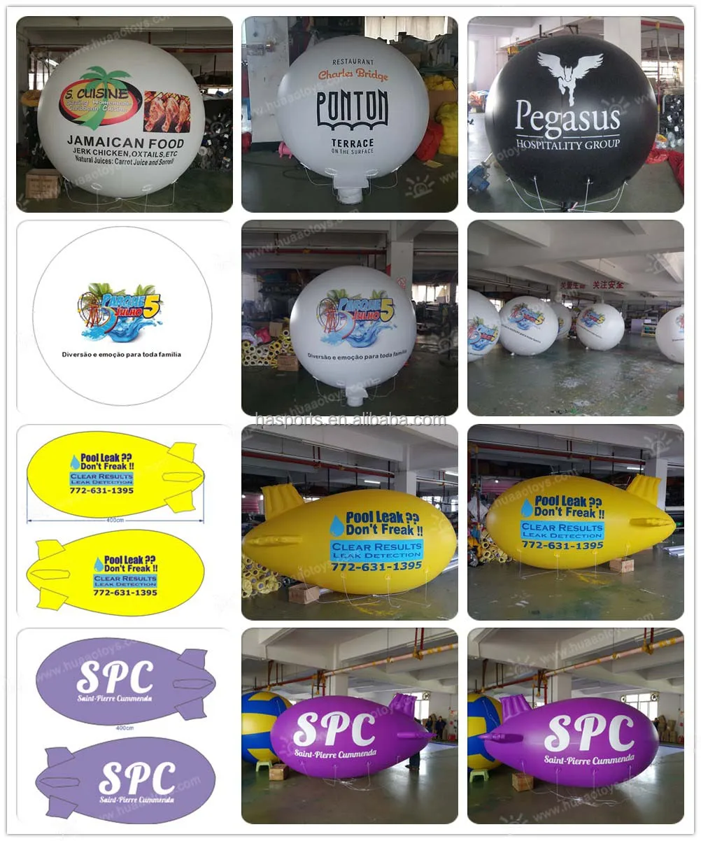 Manufacturer Inflatable Advertising Rc Blimp/zeppelin With High Quality ...