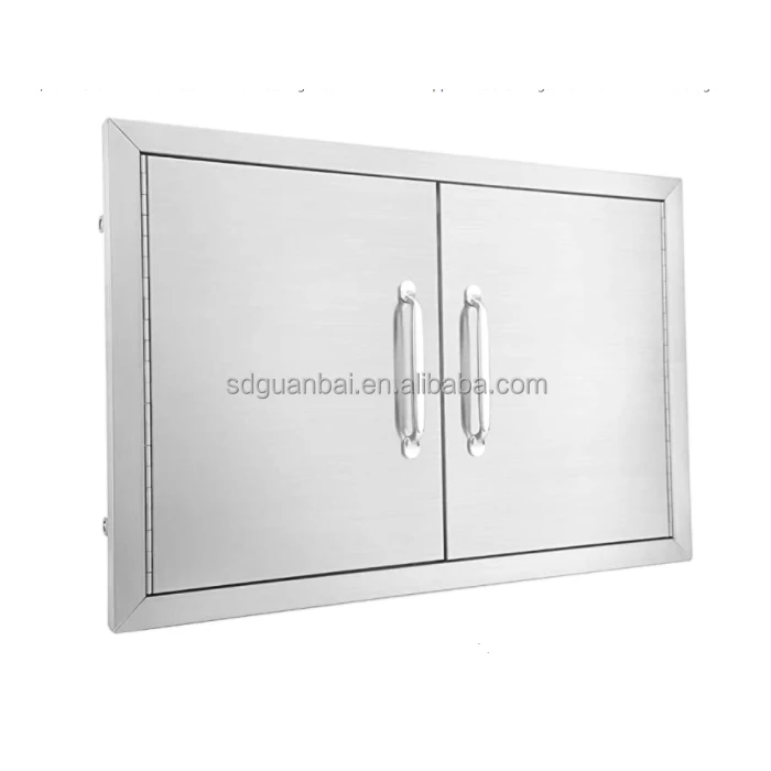 Stainless Steel BBQ Doors - Durable Outdoor Kitchen Solutions