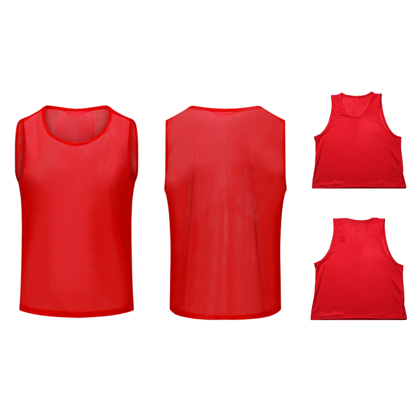Custom Logo 100% Polyester Soccer Training Bibs - Pinnies