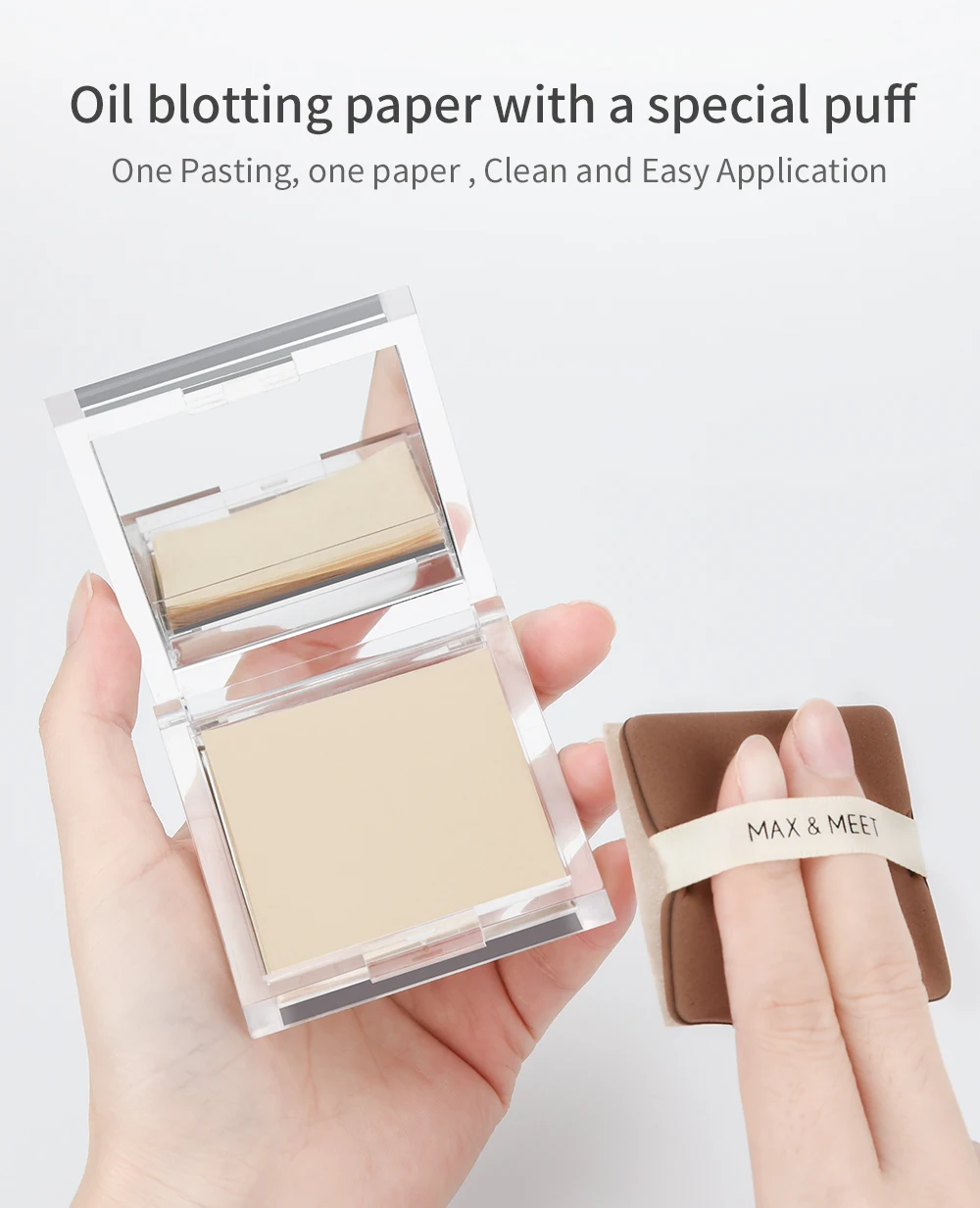 Linen Fiber Eco-Friendly Transparent Oil Absorbing Tissues Oil Control ...