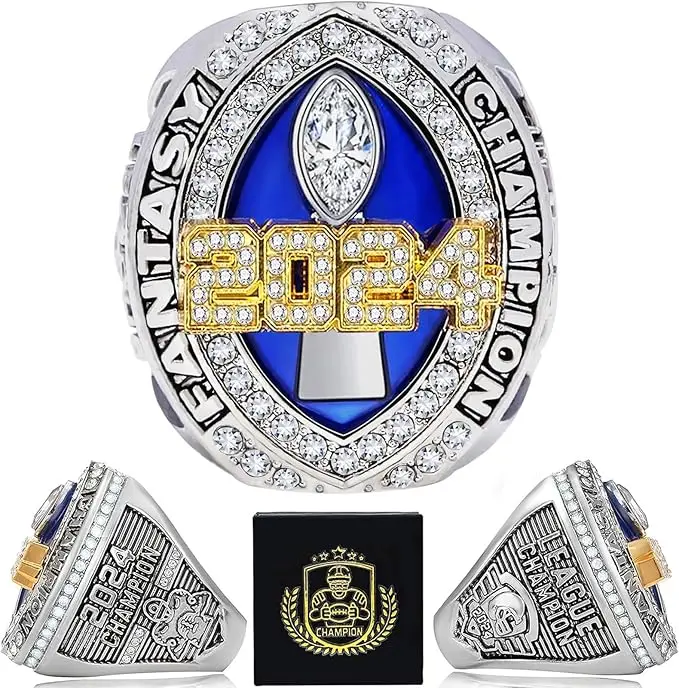custom Championship Ring Most Valuable Player Gold Award Rings for team ...