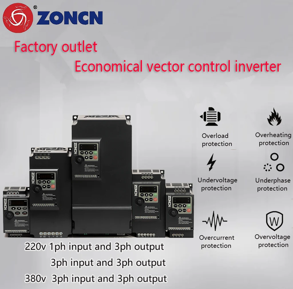 ZONCN AC Drives NZ200 - High-Quality Variable Frequency Inverters