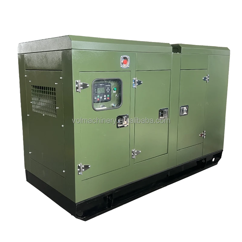40KW/50KVA diesel generator powered by Ricardo engine R4105ZD 50Hz 400V ...