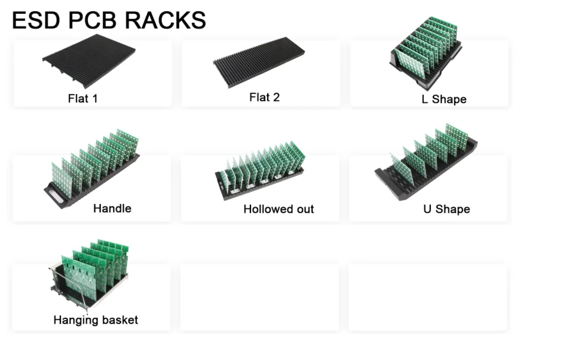 Antistatic Container - ESD Plastic Storage Box with Lid
