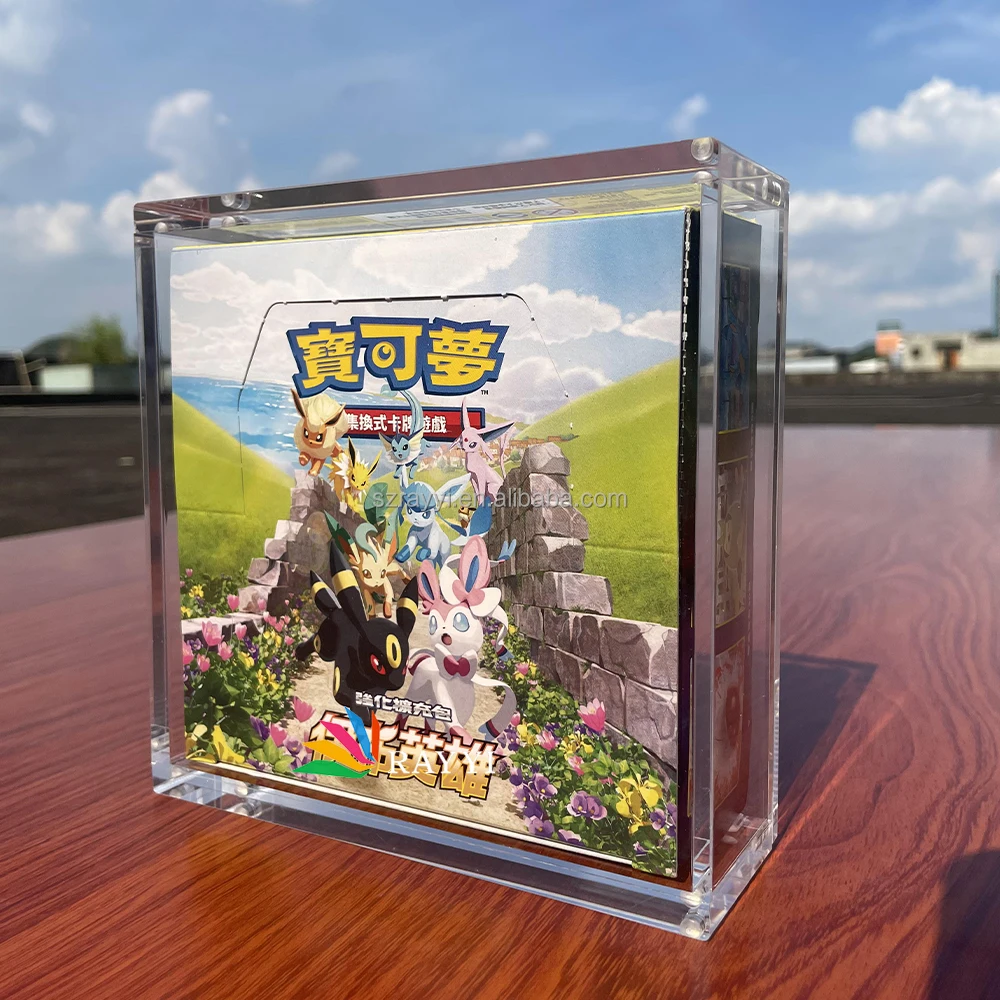 Ray Yi Custom Clear Acrylic Japanese Booster Box Display Case Wholesale ...