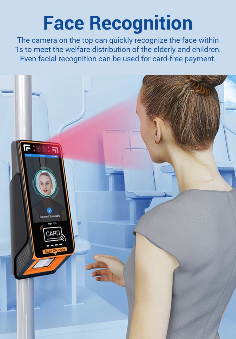 Telpo T20 - Electronic Validators for Automated Fare Collection