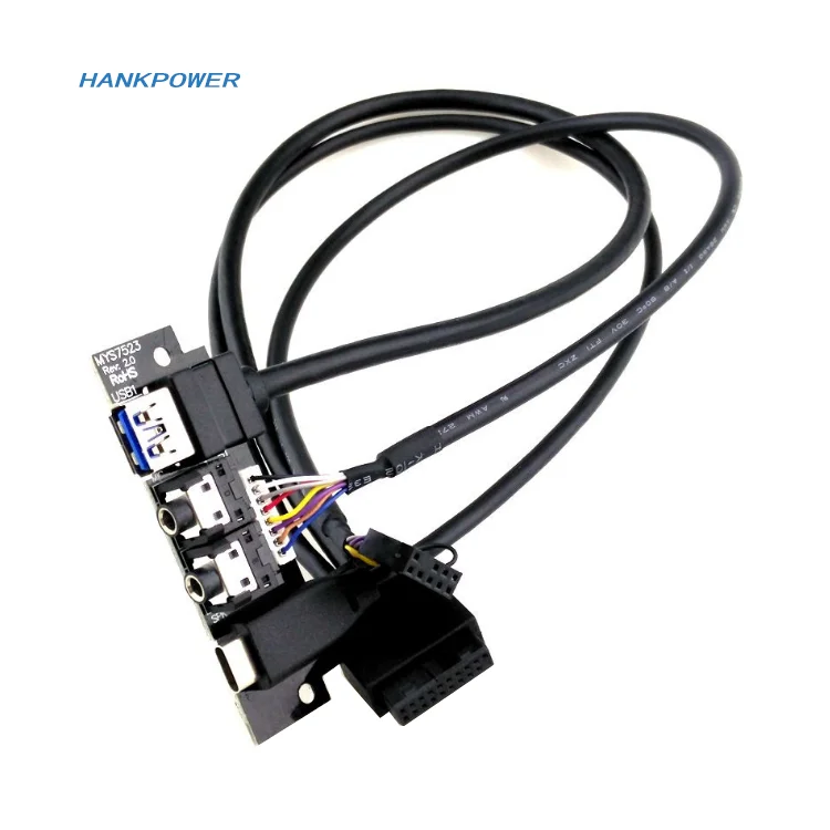 High Quality Mini Pc Case Pcb Usb3.0/hd Audio/type C 3.0 Computer Front ...