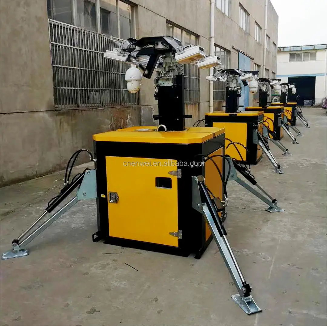 Cube Solar Light Tower Lighting Explosion-proof Base Station - Buy Cube ...