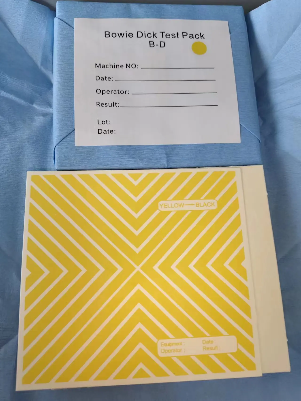 BD test Kit Steam Autoclave Sterilization test Kit Disposable Dental ...