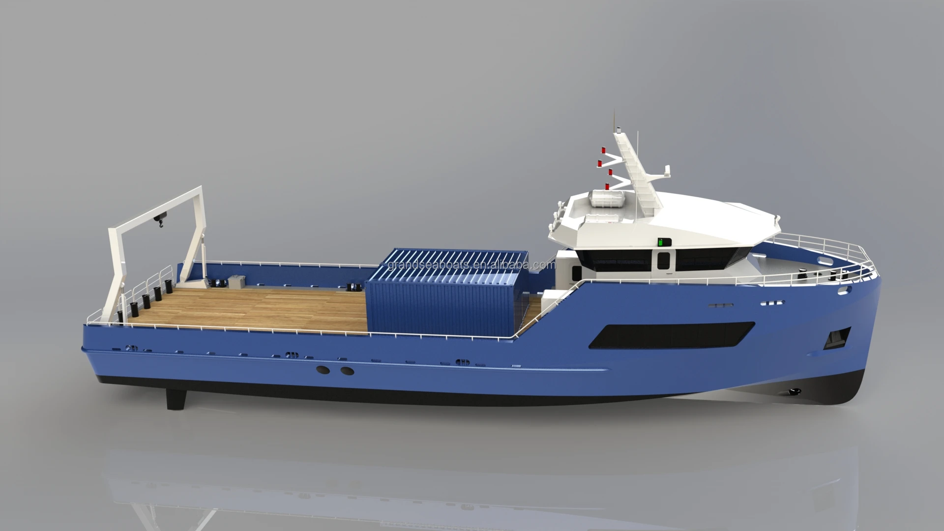 Grandsea 100ft Aluminium Crew Transfer Boat for Sale - Durable Supply ...