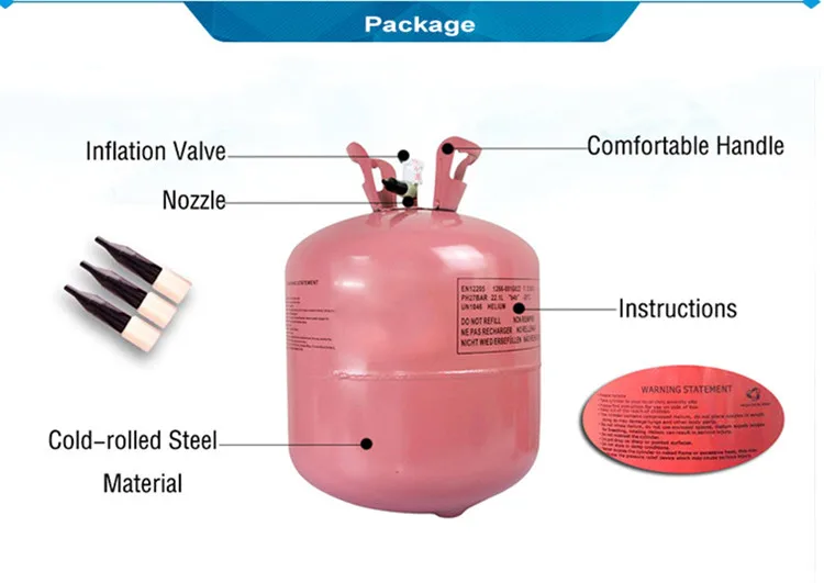 100 Balloon Helium Tank - Perfect for Party Filled Buoys