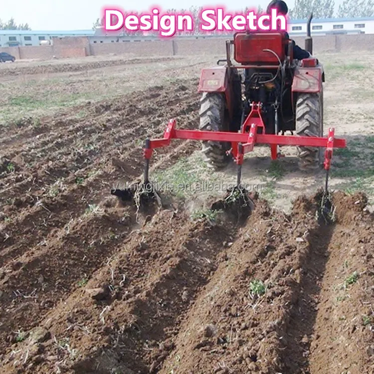 Hot Sale 3Z Series 3-Point Tractor Attachments Corn Field Weeder Tiller ...
