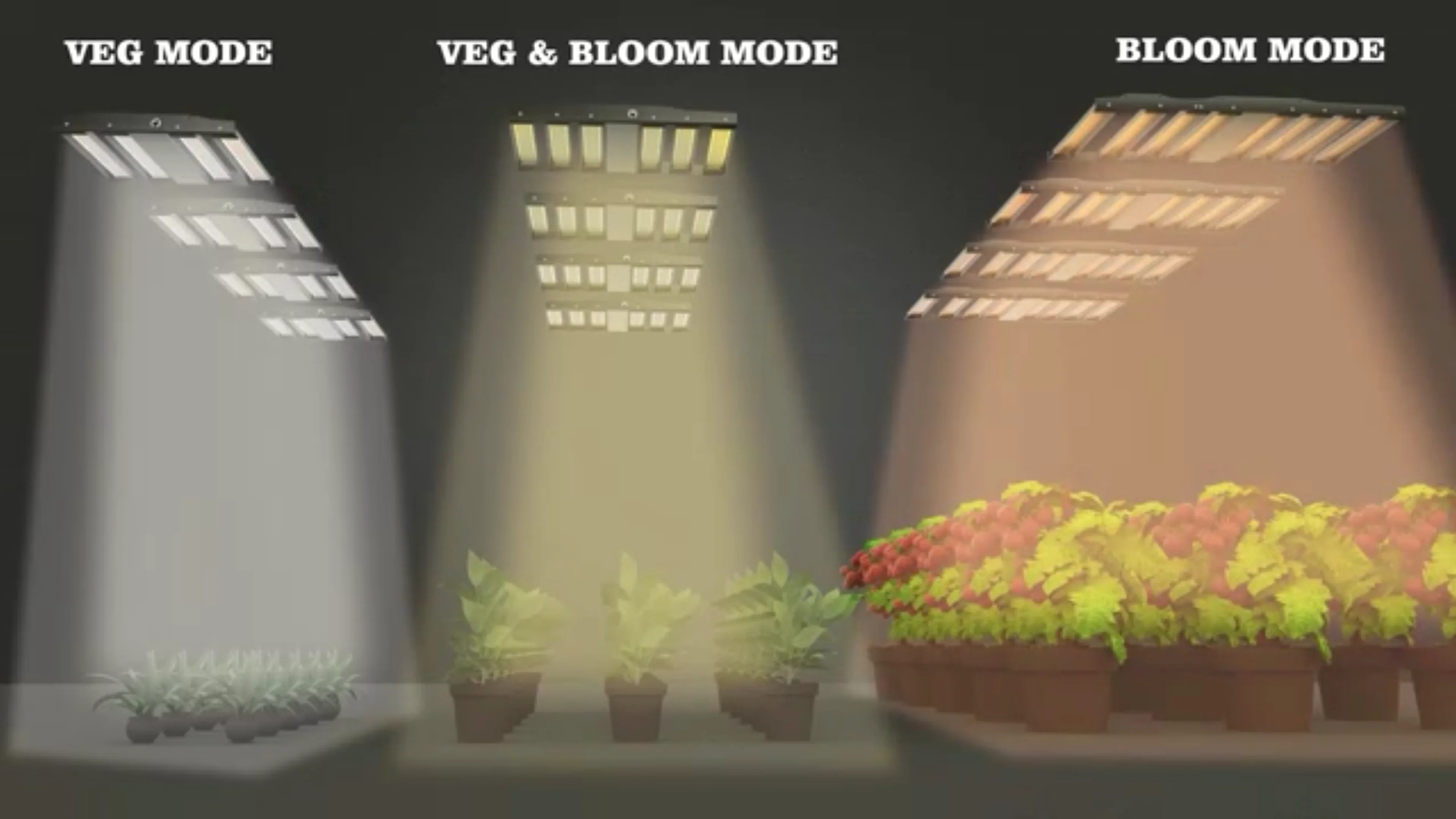 Sonlipo 650w Led Plant Light Uv Ir Horticulture Indoor Plant Switch ...