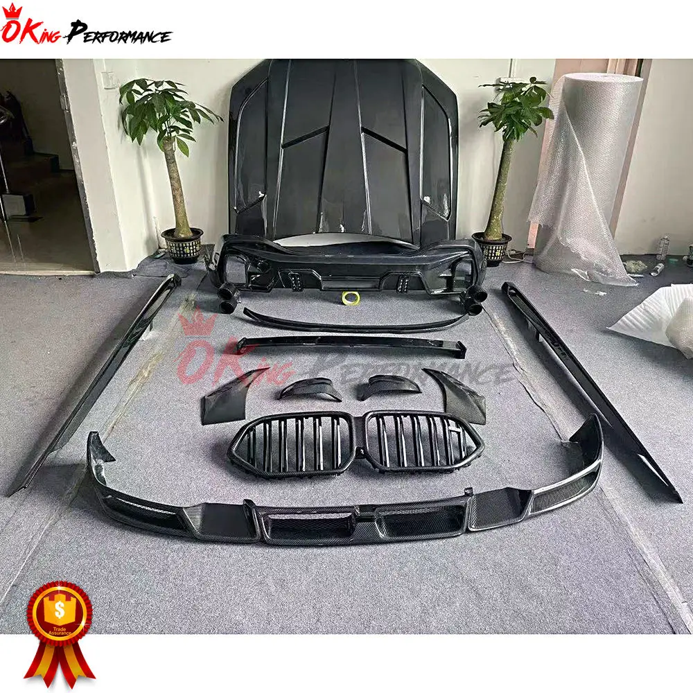 Larte Style Carbon Fiber Rear Diffuser For Bmw X6 G06 Body Kit - Buy X6 ...