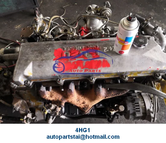 Used Diesel Engine For Isuzu 4hg1 4hj1 4hk1 Genuine Complete Engine Nkr ...