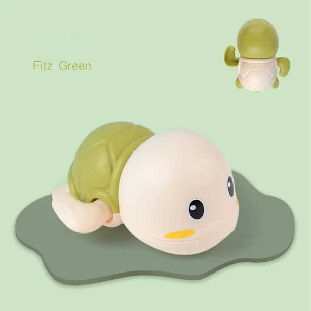 Cute Swimming Turtle Floating Wind Up Pool Bath New Born Baby Bathtub ...