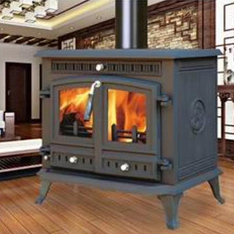 High Quality Cast Iron Wood Burning Stove Real Fire Fireplaces Stoves - Buy Cheap Wood Stoves ...