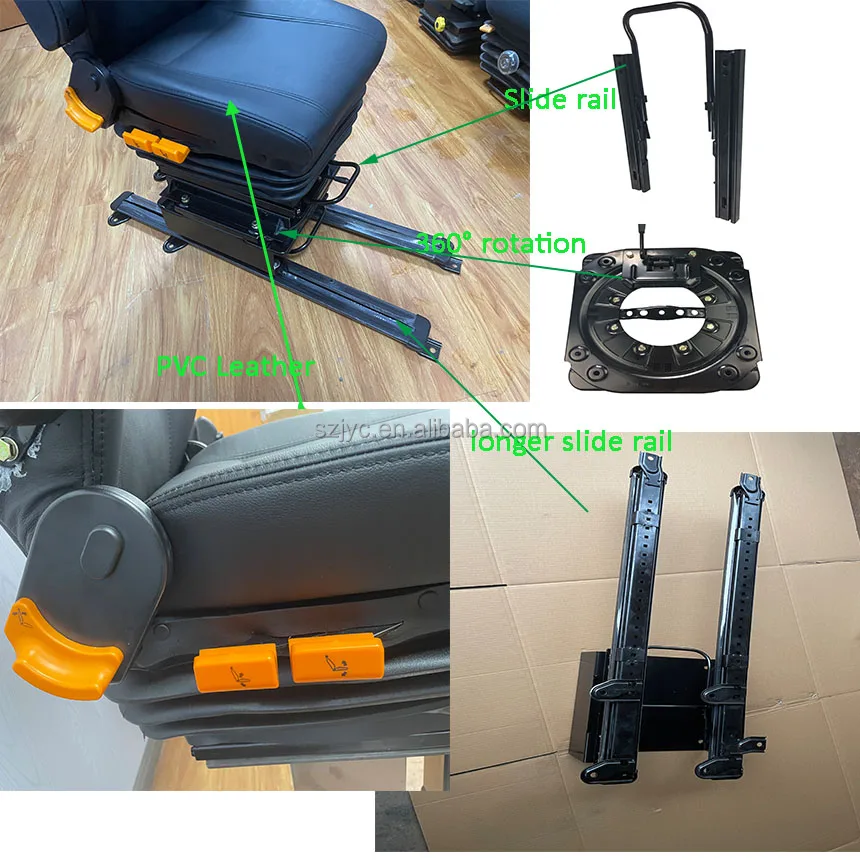 Swivel And Lift Long Slide Seats For Refitted Vehicle,Modifiable ...