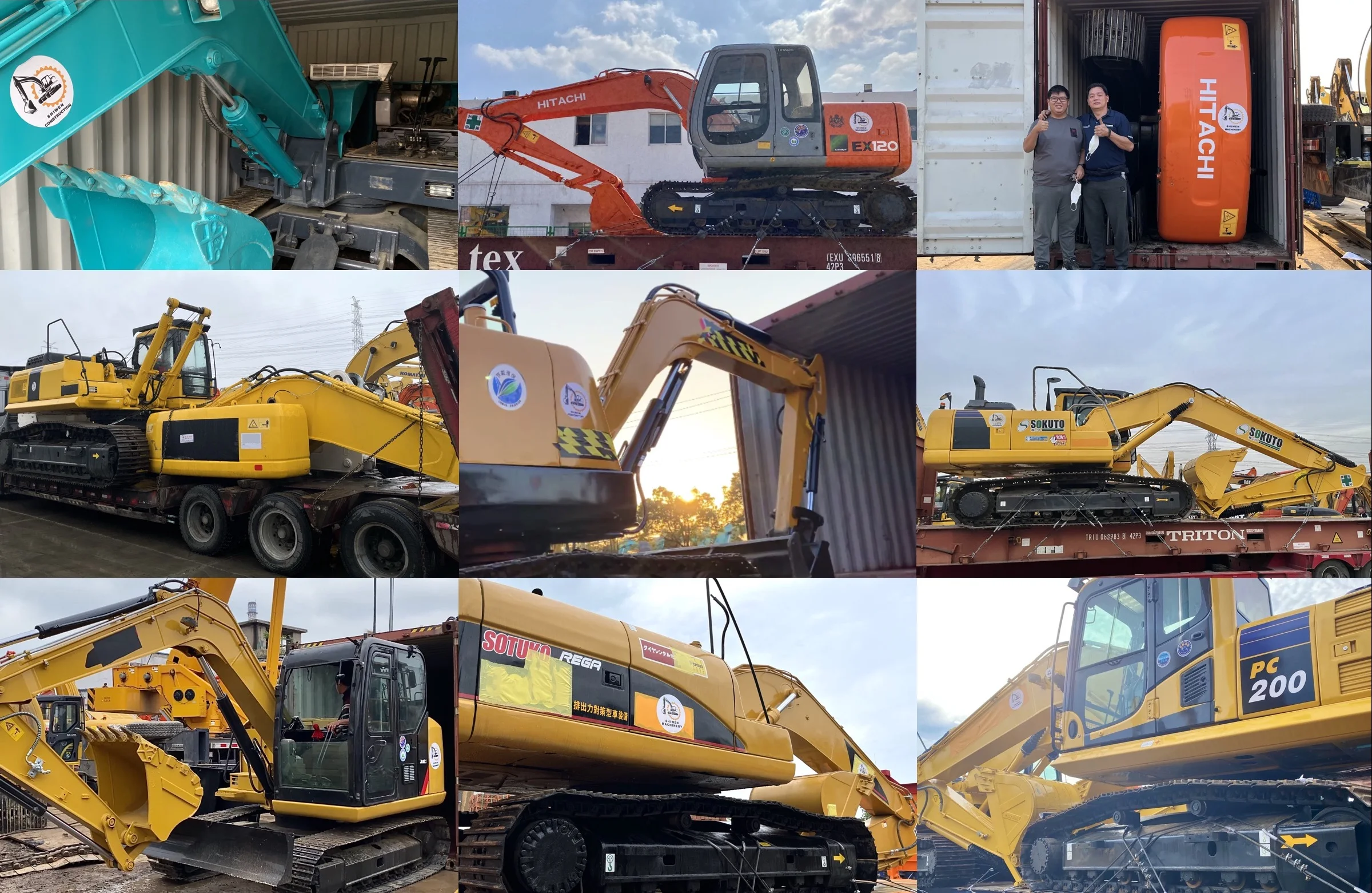 Used Hitachi Ex120-5 Excavators,Construction Machinery Excavator ...