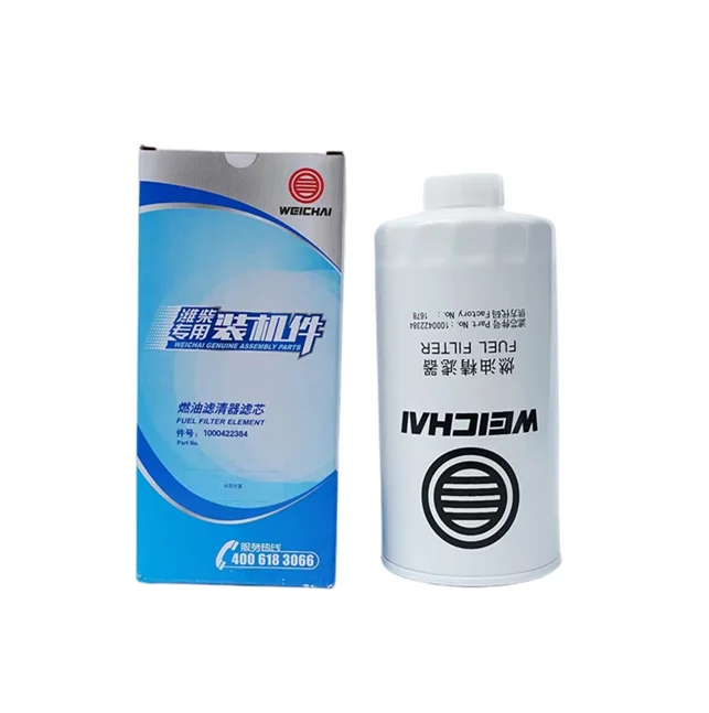 Weichai Enging Parts Fuel Filter 1000422384 Sinotruk Howo Shacman ...