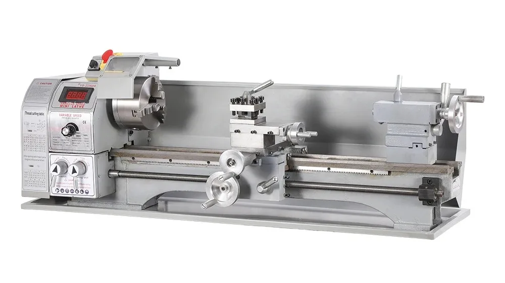 Quality Assurance Mini Multifunctional Desktop Metal Variable Lathe ...