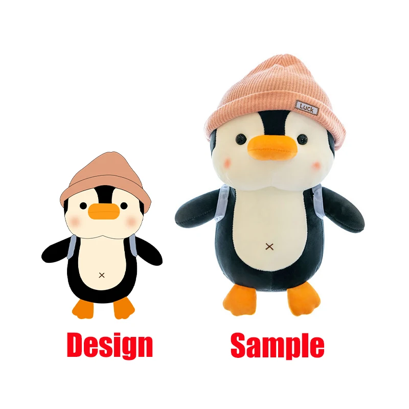 Custom Stuffed Animals Plush Cartoon Design Soft Animal Stuffed Doll ...