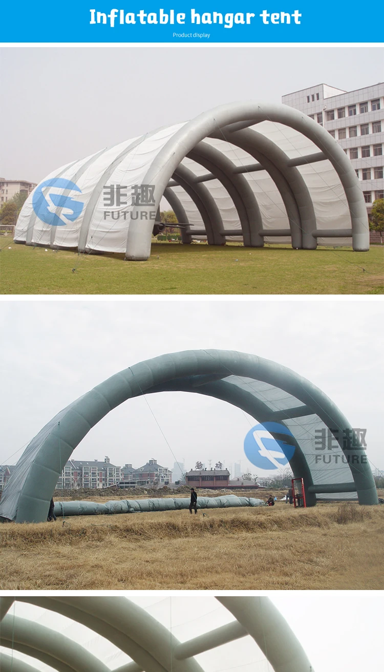 Multipurpose Pneumatic Inflatable Hangar Tent Big Huge Inflatable ...