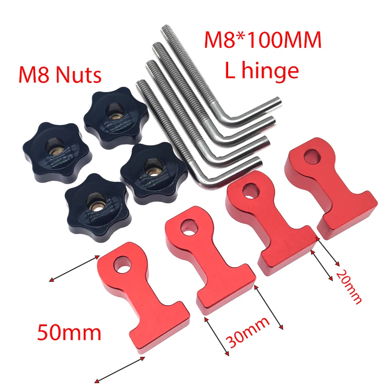 Carpentry 90 Degrees L Shaped Auxiliary Fixture Precision Clamping ...