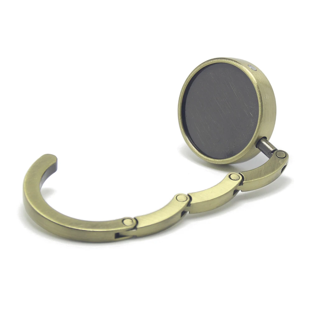 Wholesale Promotion Table Bag Hanger - Black Metal Fashion