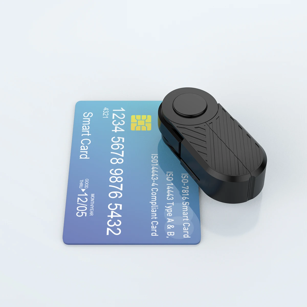 USB Sim Card Reader Writer - Portable ISO 7816 Class a B C