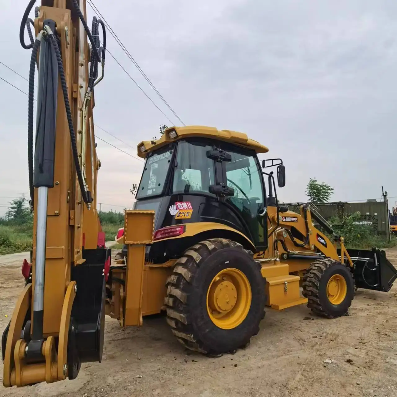 Used Cat 420f Backhoe Loader/420f Cat Brand - Buy Origine Engine ...