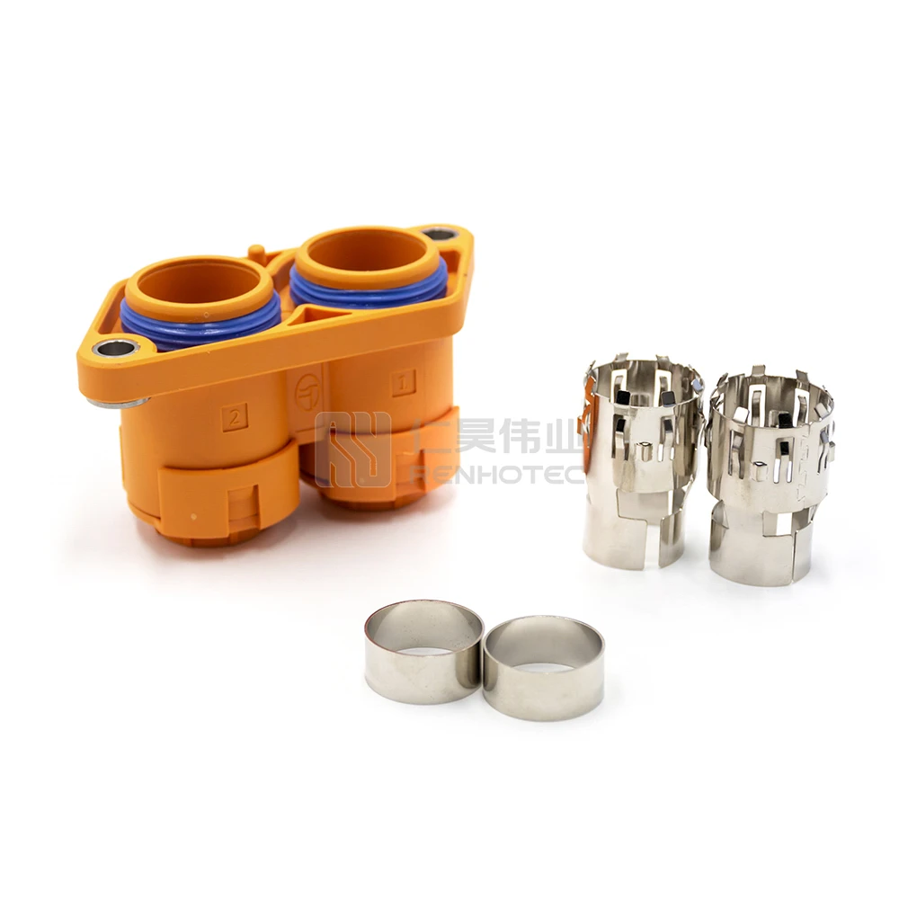 IP67 3 Poles Conductor Cross-sections 25-70mm2 HVPC Series Connector ...