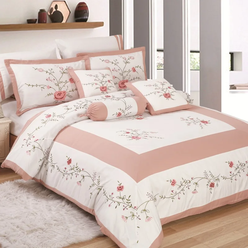 Home Collection New Design 100% Polyester Printed Bed Comforter Set ...