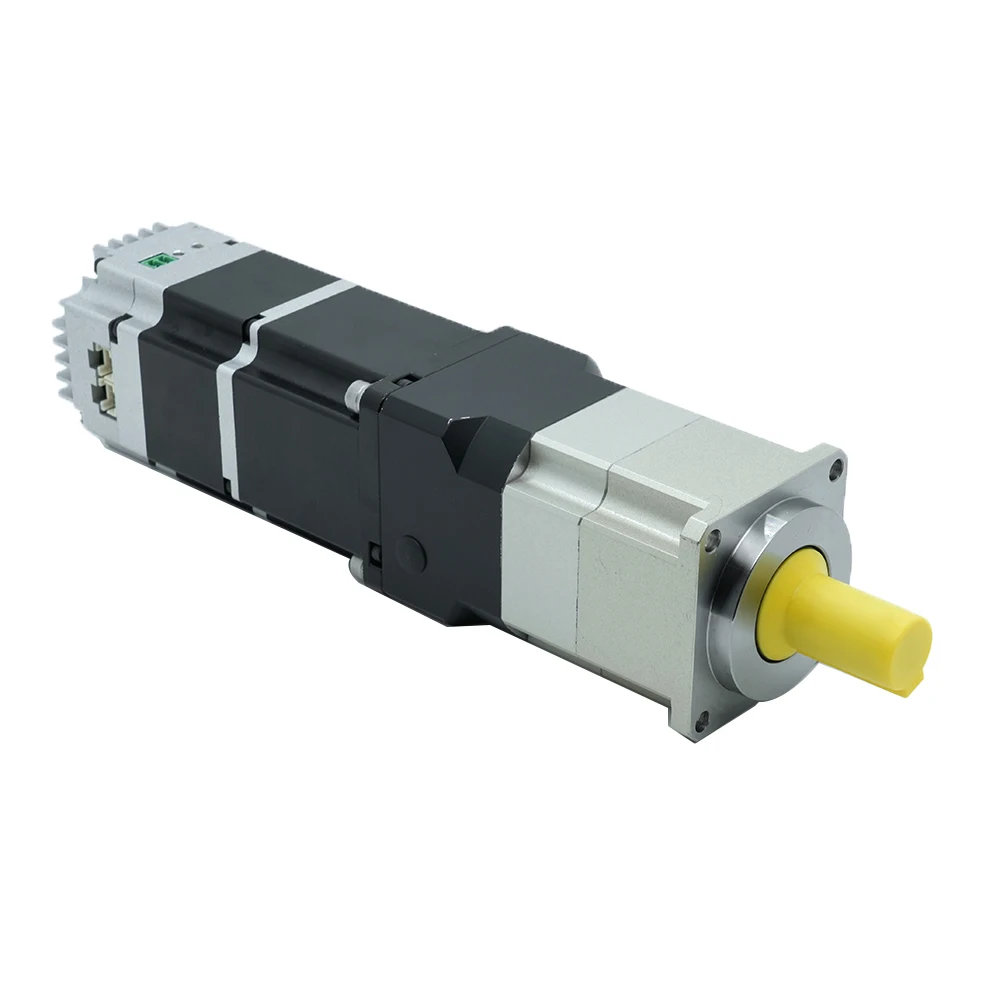 60mm CANopen Modbus EtherCAT Brushless Geared Motor 200w 400w 3000rpm Integrated Dc Servo Motor ...