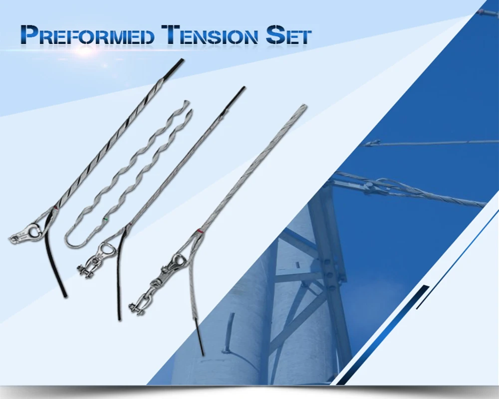Strain Clamp & Tension Clamp Helical Fitting Preformed Dead End - Buy ...