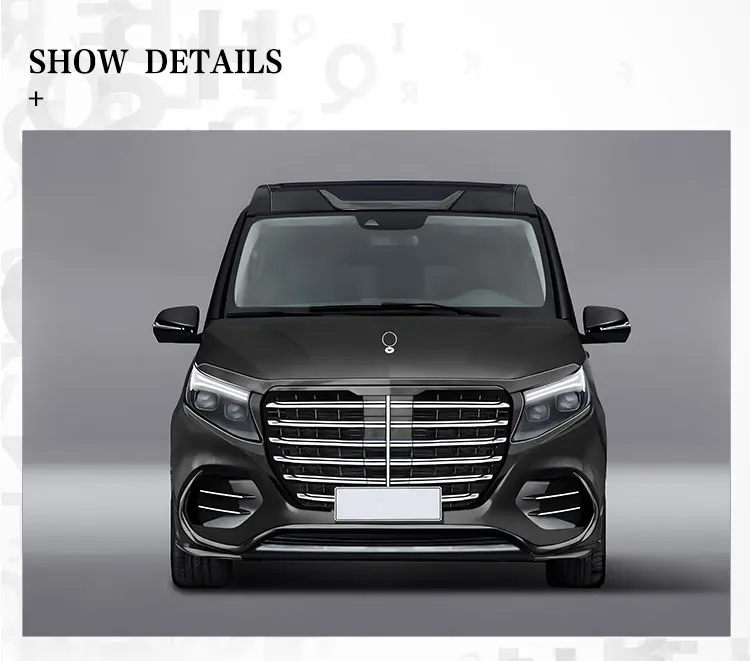 Gbt Factory 2024 Mercedes W447 Upgrade Facelift Body Kit For 2021-on Mercedes Benz W447 V Class ...