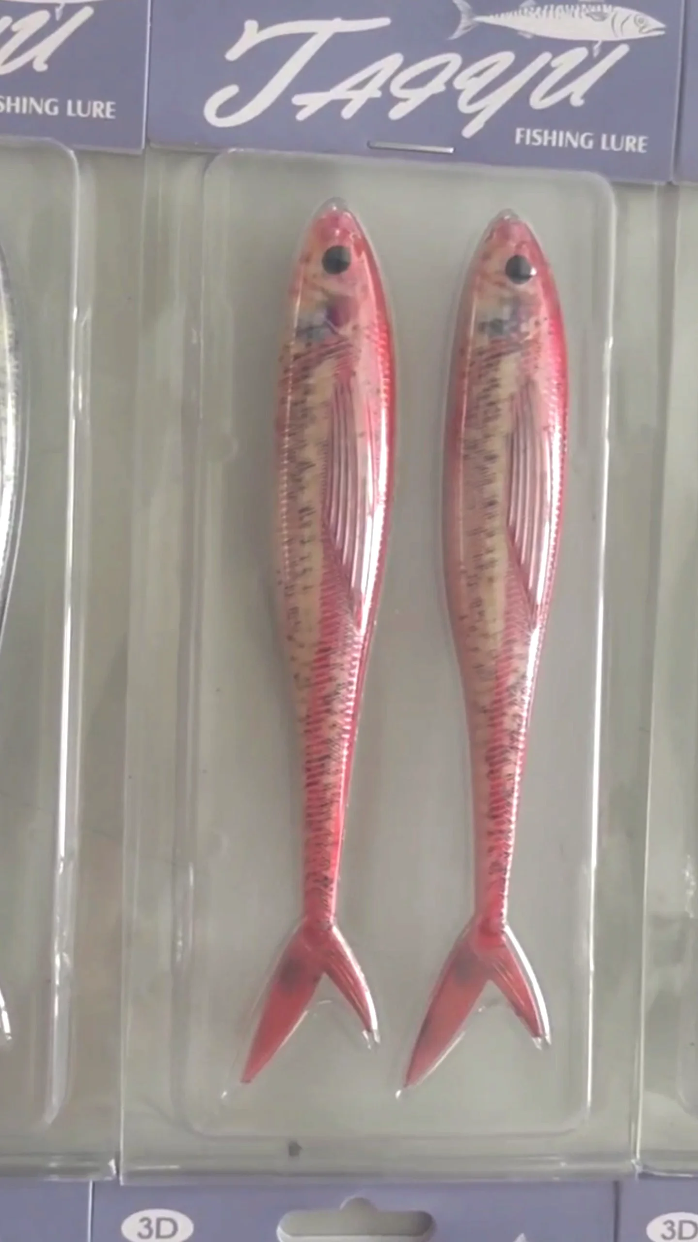 Palmer 125mm 11g 3d Printed Split Tail Swim Bait Fishing Lures Bionic ...