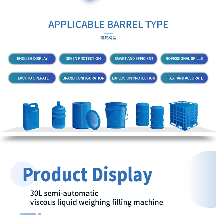 Fully Automatic Bleach Liquid Detergent Pails Anti-corrosion Filling ...
